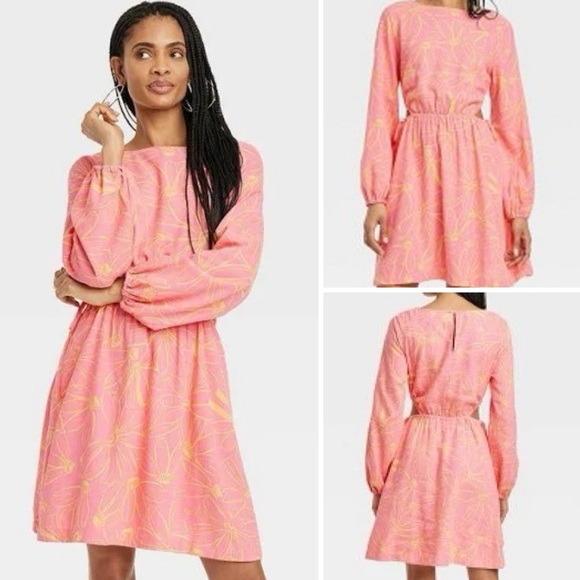 Universal Thread | Dresses | Nwt Universal Thread Balloon Long Sleeve ...